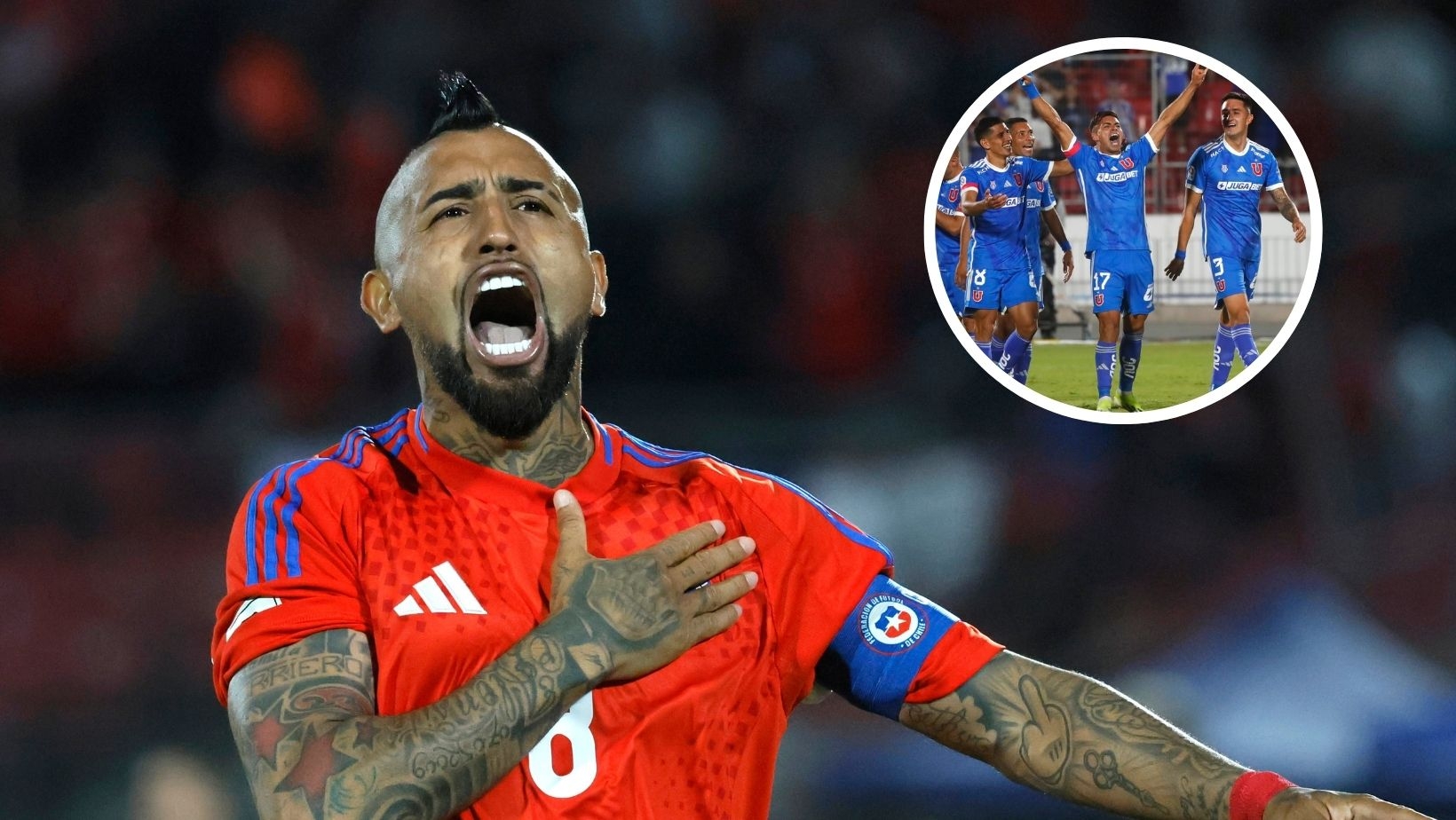 Arturo Vidal destaca a jugador de la U tras triunfo de Chile – Chile ...